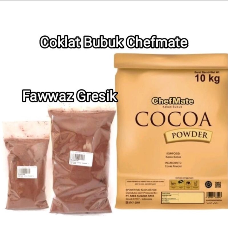 Jual CHEFMATE COCOA POWDER 100gr / Coklat Bubuk Chefmate 100 gr Cokelat ...