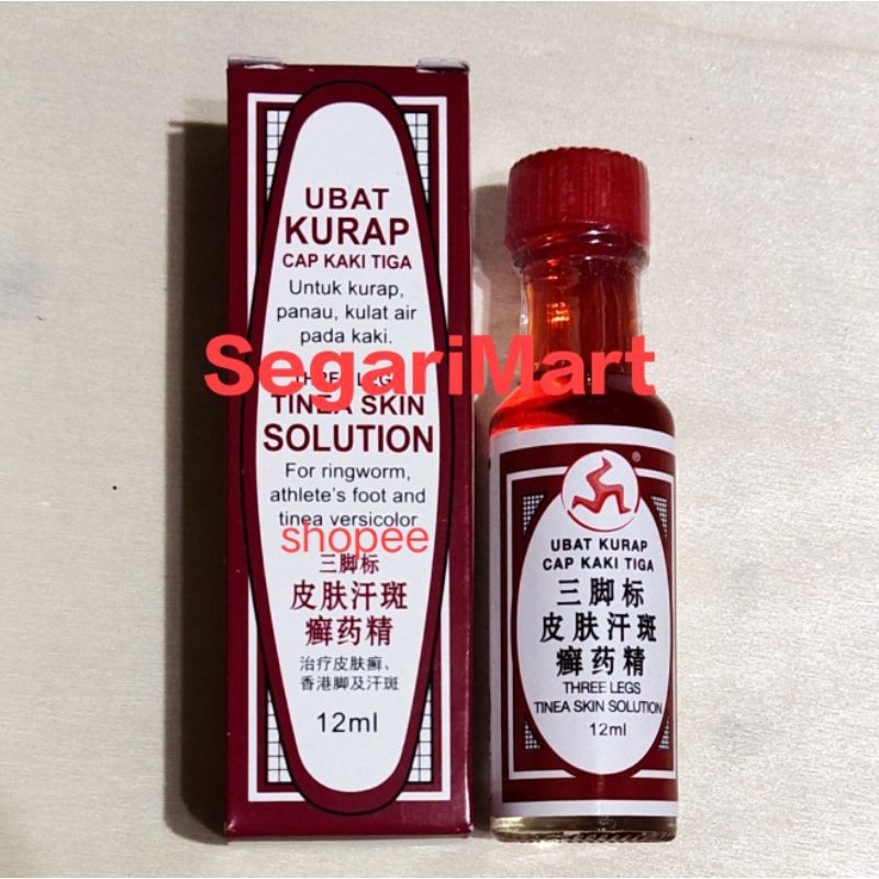 Jual Ubat Kurap Cap Kaki Tiga untuk Obat Kurap Panu Cair Import ...