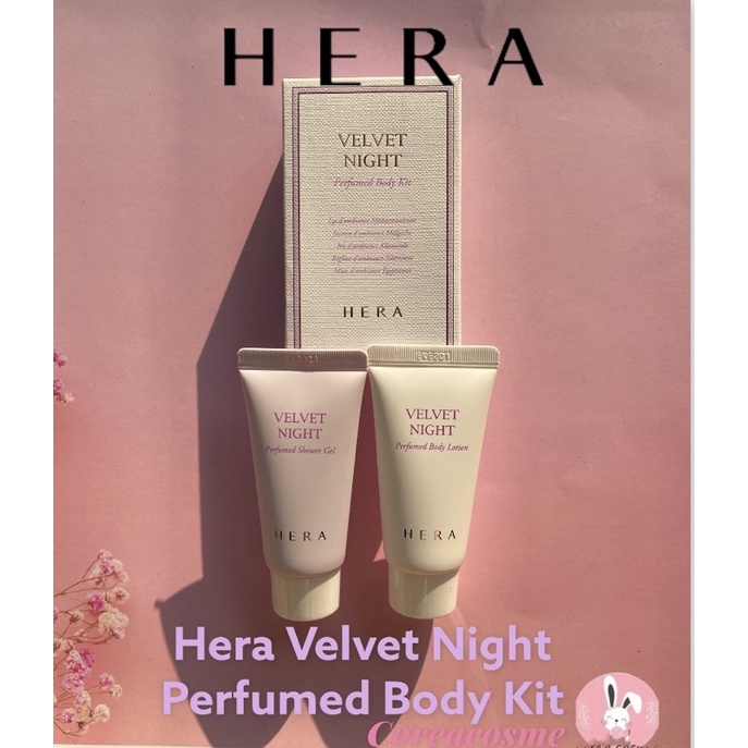 Jual HERA VELVET NIGHT PERFUMED BODY KIT | Shopee Indonesia