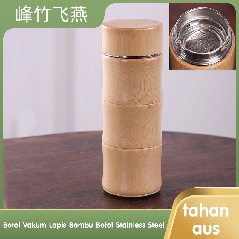 Jual Botol Vakum Kreatif Botol Vakum Lapis Bambu Keramik Pasir Ungu ...
