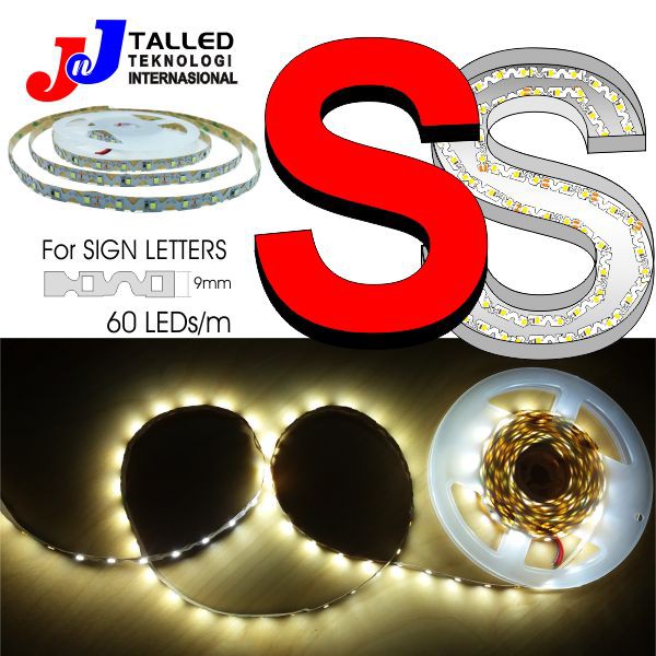 Jual Lampu Led Strip 2835 Type S DC 12V Cool White Talled | Shopee ...