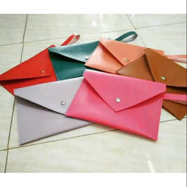 Jual Dompet / pouch model amplop | Shopee Indonesia