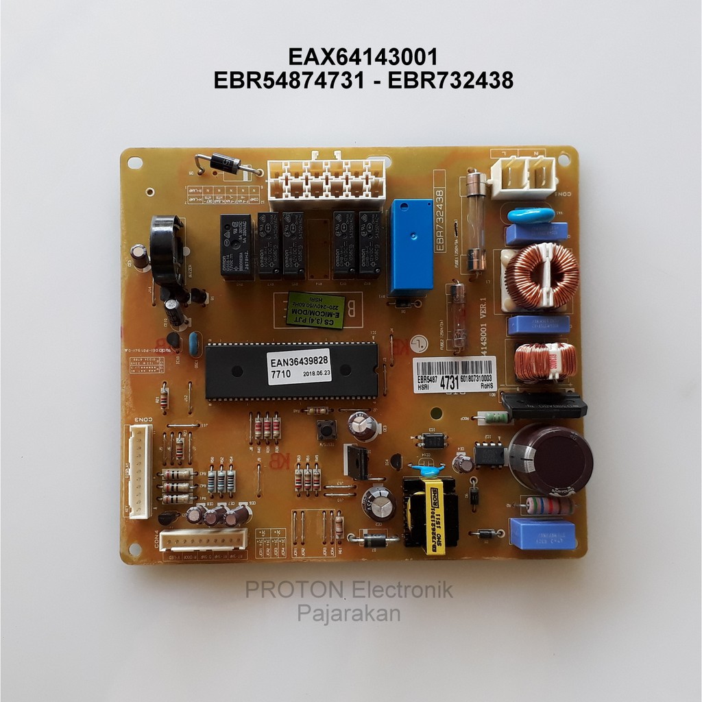 Jual Mainboard modul kulkas inverter LG Refigerator Control EBR732438 ...