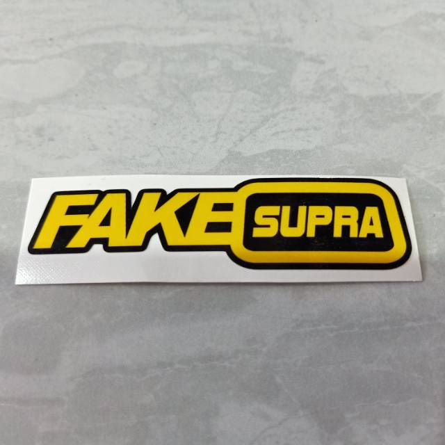 Jual Sticker fake supra | Shopee Indonesia
