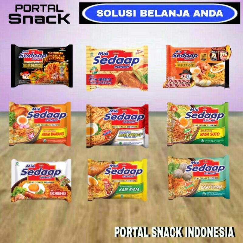 Jual SEDAAP Mi instan all varian rasa | Shopee Indonesia