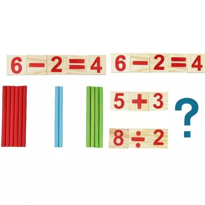 Jual 54h Mainan Edukasi Anak Stick Utk Berhitung/Mathematical ...