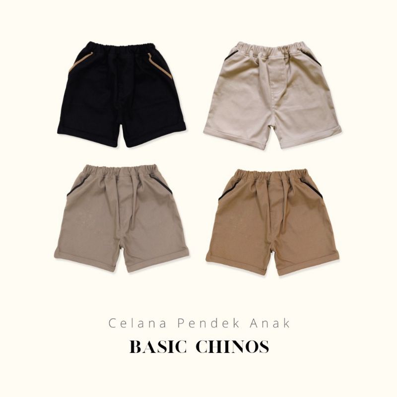 Jual basic chinos short pants (CELANA PENDEK ) | Shopee Indonesia