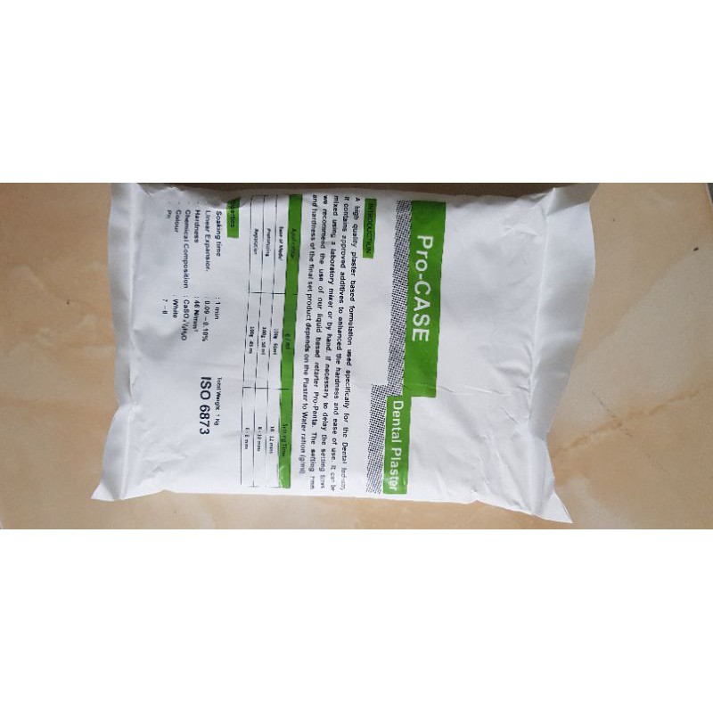 Jual Gips Stone Moldano/bahan cetak gigi | Shopee Indonesia