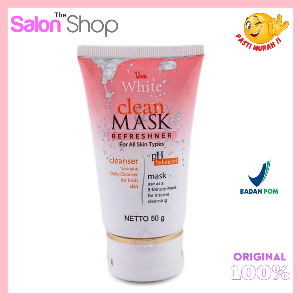 Jual Viva White Clean & Mask Refreshner | gdkd01 | Shopee Indonesia