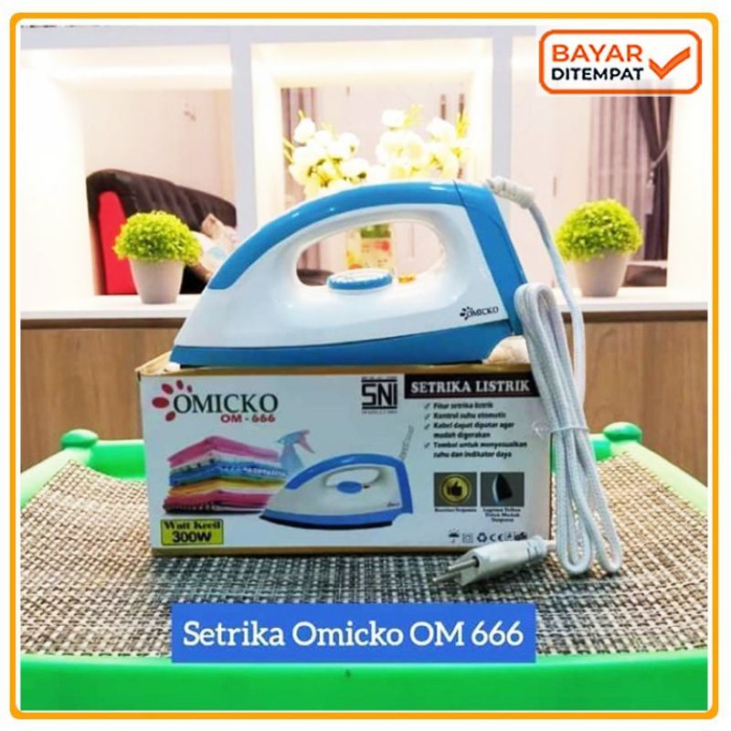 Jual SETRIKA OMICO/YAMAKAWA/TD NATIONAL QUALITY MURAH/SETRIKA MICO ORIGINAL | Shopee Indonesia
