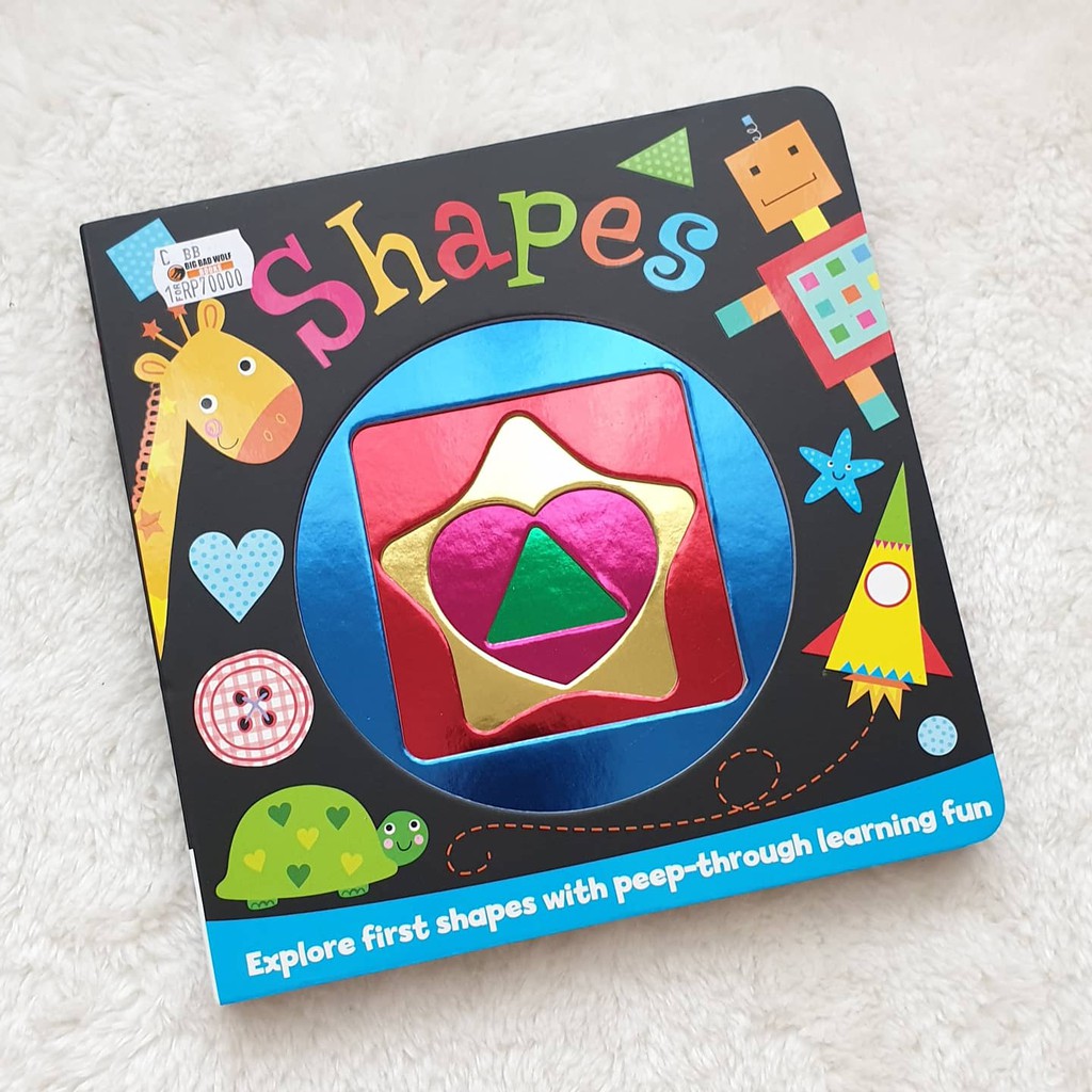 Jual Shapes Explore First Shapes With Peep-Through Learning Fun shape ...