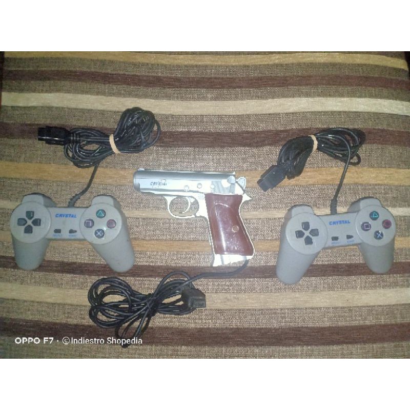 Jual Joystick 9 Pin dan Pistol Asesoris Game DVD Player Crystal ...