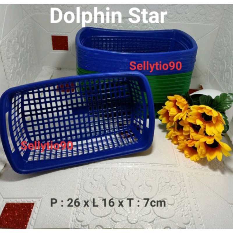 Jual keranjang plastik shinpo / Renata /dolphin star/ Dar star / keranjang DP / keranjang surat ...