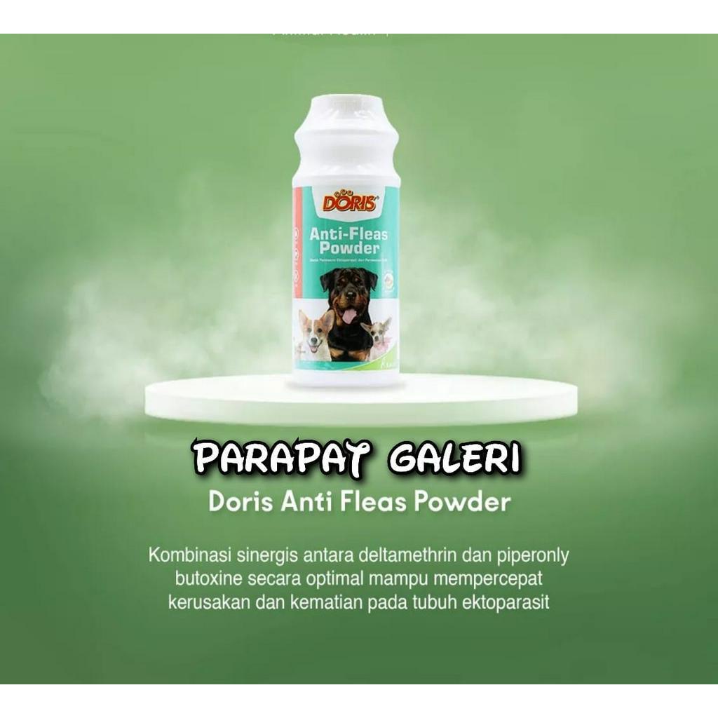 Jual Bedak Doris Anti Fleas Untuk Anjing & Kucing ( Bedak Kutu & Gatal ...