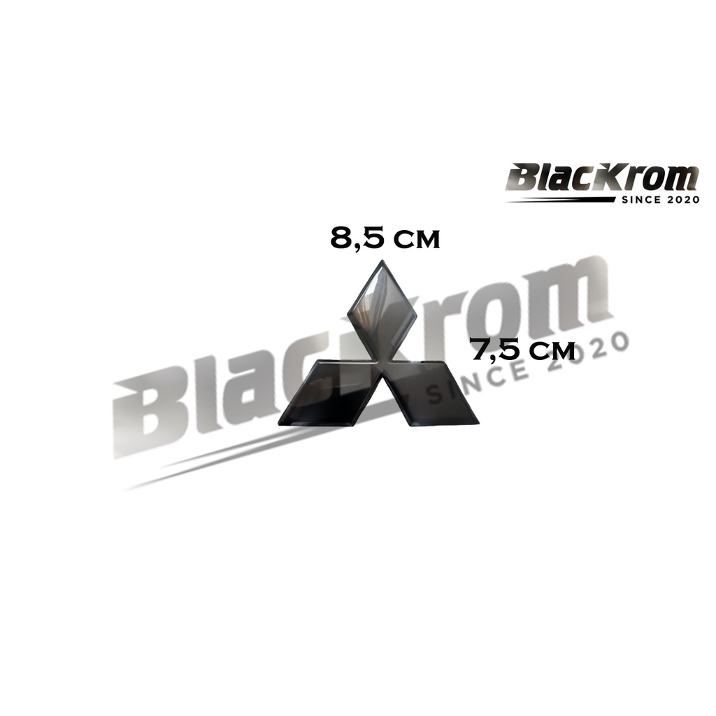 Jual Logo Emblem Black Chrome Belakang Mitsubishi Xpander | Shopee ...