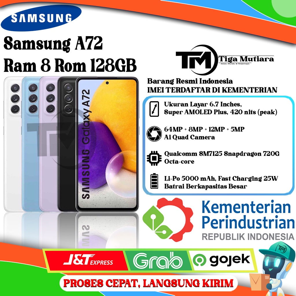 Jual Samsung A72 Ram 8 Rom 128GB | 256GB | Shopee Indonesia