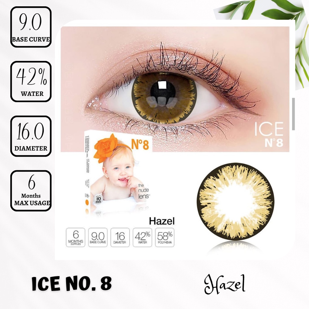 Jual SOFTLENS ICE NO. 8 & DOLL DIA. 16.00mm BABY EYES BY EXOTICON ...