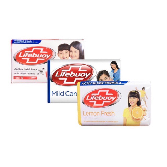 Jual Lifebuoy Antibacterial Soap 110gr Sabun Mandi Perawatan Tubuh Bar