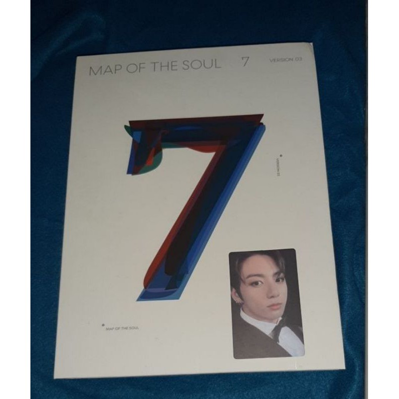 Jual ALBUM BTS MOTS 7 / MAP OF THE SOUL 7 VERSI 3 UNSEALED PC JUNGKOOK ...