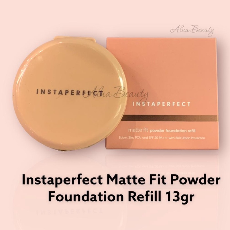 Jual Instaperfect Matte Fit Powder Foundation Reffil | Shopee Indonesia