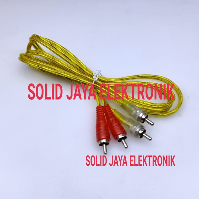 Jual KABEL RCA KE RCA 2 PIN 2-2 2 2 KABEL AUDIO AUX POWER AMPLIFIER 2 ...