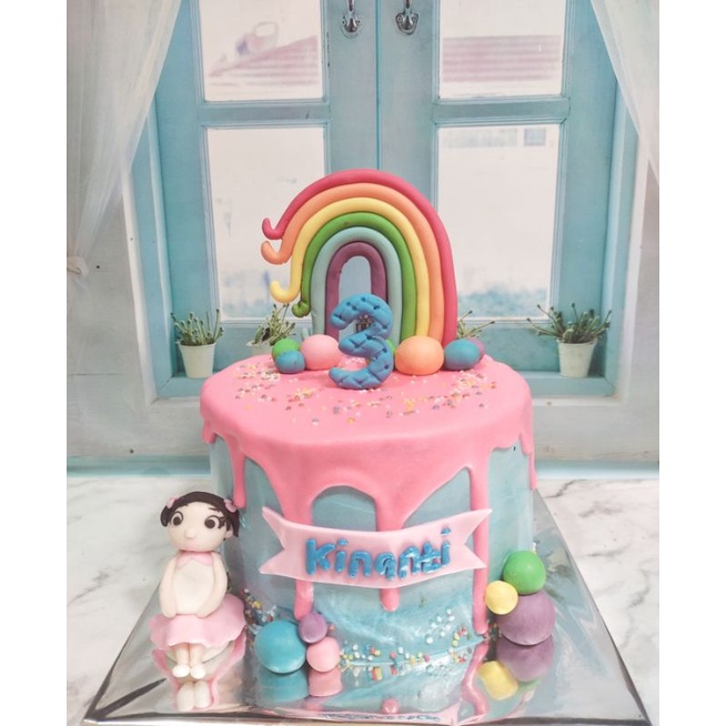 Jual kue tema rainbow | Shopee Indonesia