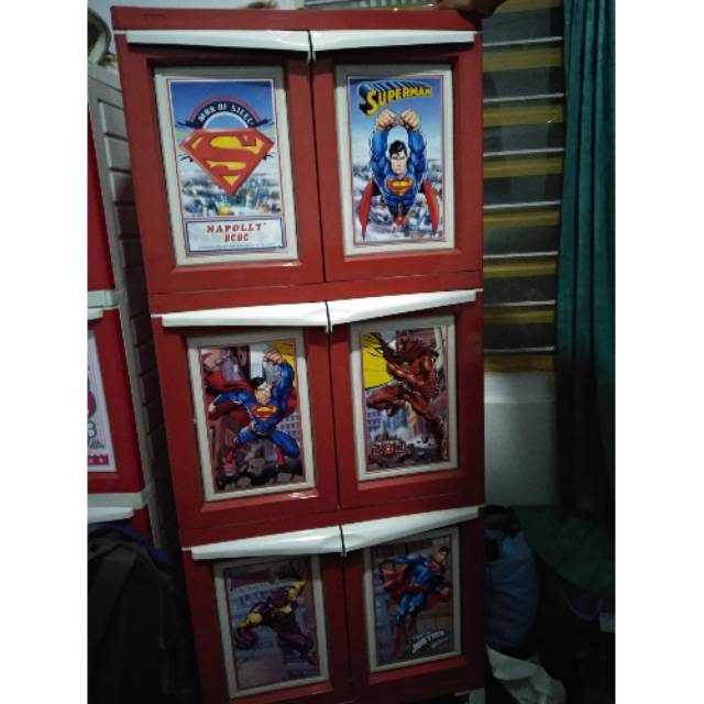 Jual Lemari pakaian Excel Superman | Shopee Indonesia