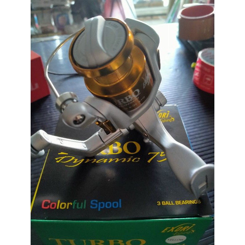 Jual Reel Exory Turbo Dynamic 750 Jadul | Shopee Indonesia