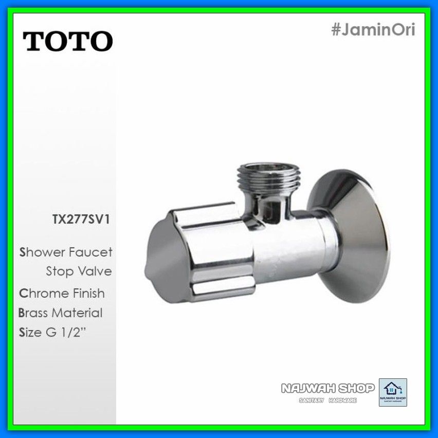 Jual Toto Stop Kran - valve - kran shower closet TX277SV1 Murah ...