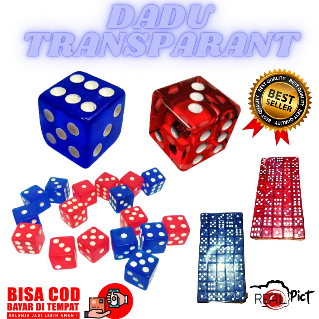 Jual DADU AKSESORIS PERMAINAN ULARTANGGA MONOPOLI 16 mm | Shopee Indonesia
