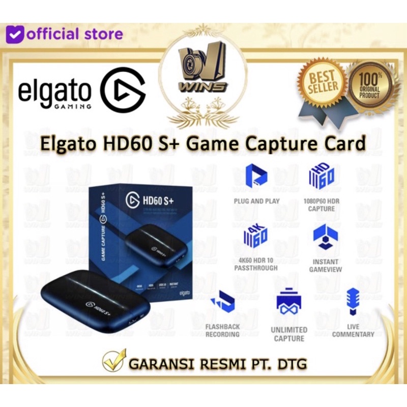 Jual Elgato HD60s+ | New Garansi Resmi | Shopee Indonesia