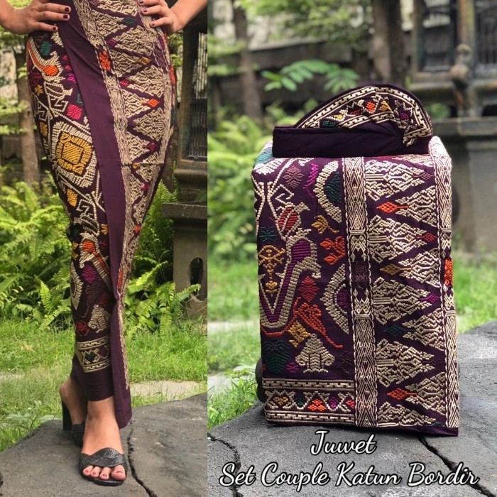Jual Kain khas bali Couple Kamen, Udeng, Saput | Shopee Indonesia