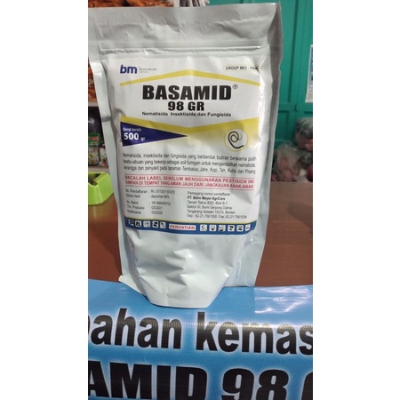 Jual Basamid 98GR 500 gr kemasan baru 2022 | Shopee Indonesia