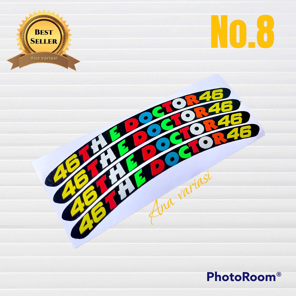 Jual stiker Lis velg motor Thailand reflective Lis velg motor takasago ...