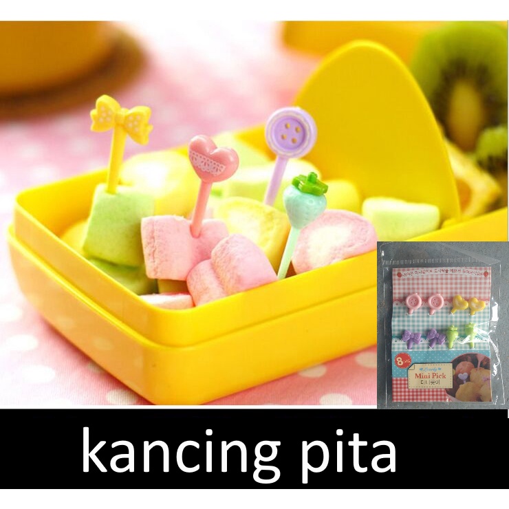 Jual [LOGU] [PART 1] Tusuk gigi semut, mata, party picks, hiasan bekal ...