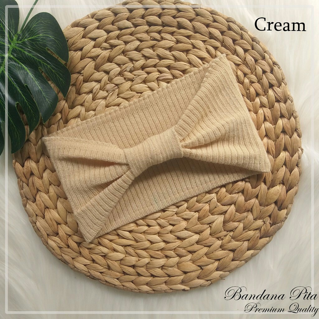 Jual [New Product]CIPUT RAJUT BANDO PITA PREMIUM/BANDANA PITA | Shopee ...