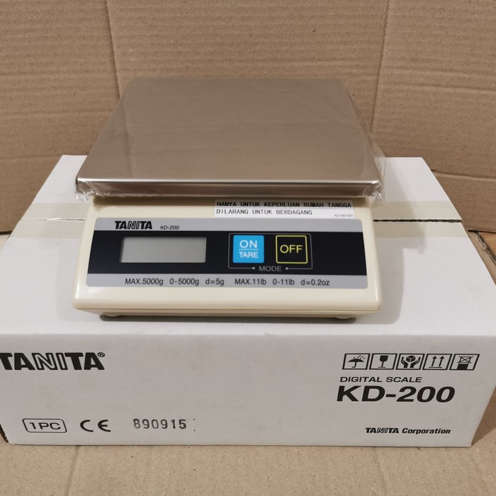 Jual TIMBANGAN DIGITAL SCALE Timbangan Kue Timbangan Buah TANITA KD 200 5KG ORIGINAL TERMURAH ...