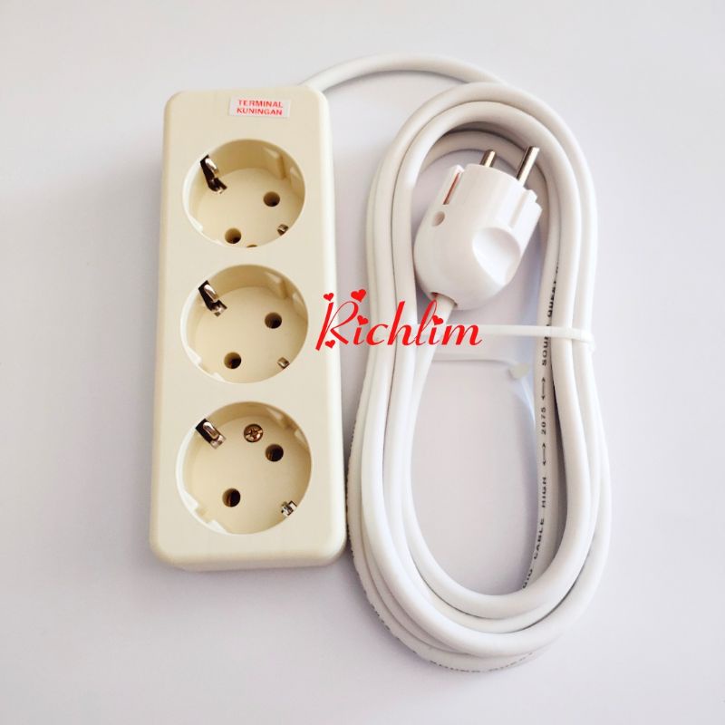 Jual Stop Kontak Uticon/Stopkontak Terminal kuningan 1 2 3 4 5 6 Lubang/Colokan Listrik | Shopee ...