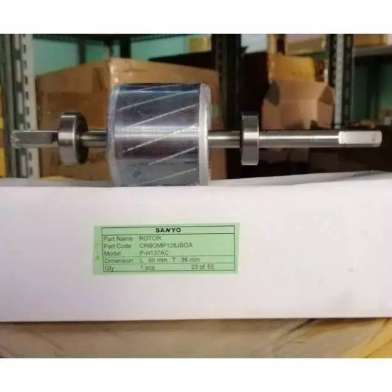Jual Spare part Pompa Air Sanyo Rotor Complete Tipe PH-137 AC / PWH-137 ...