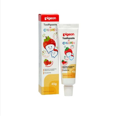 Jual Pigeon Toothpaste/pasta gigi Kid Strawberry 45G | Shopee Indonesia