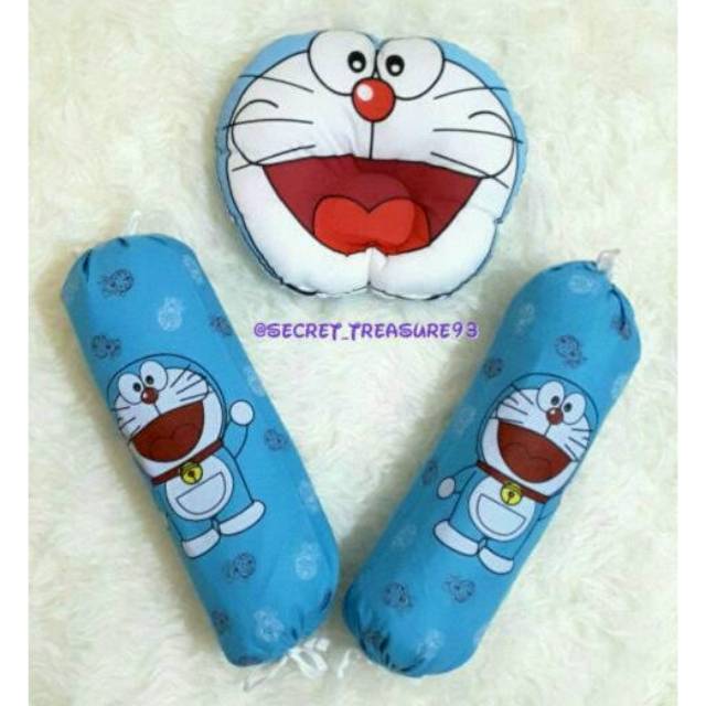 Jual Set Bantal Peyang dan Guling Bayi Lucu (Karakter Piyo, Kitty ...