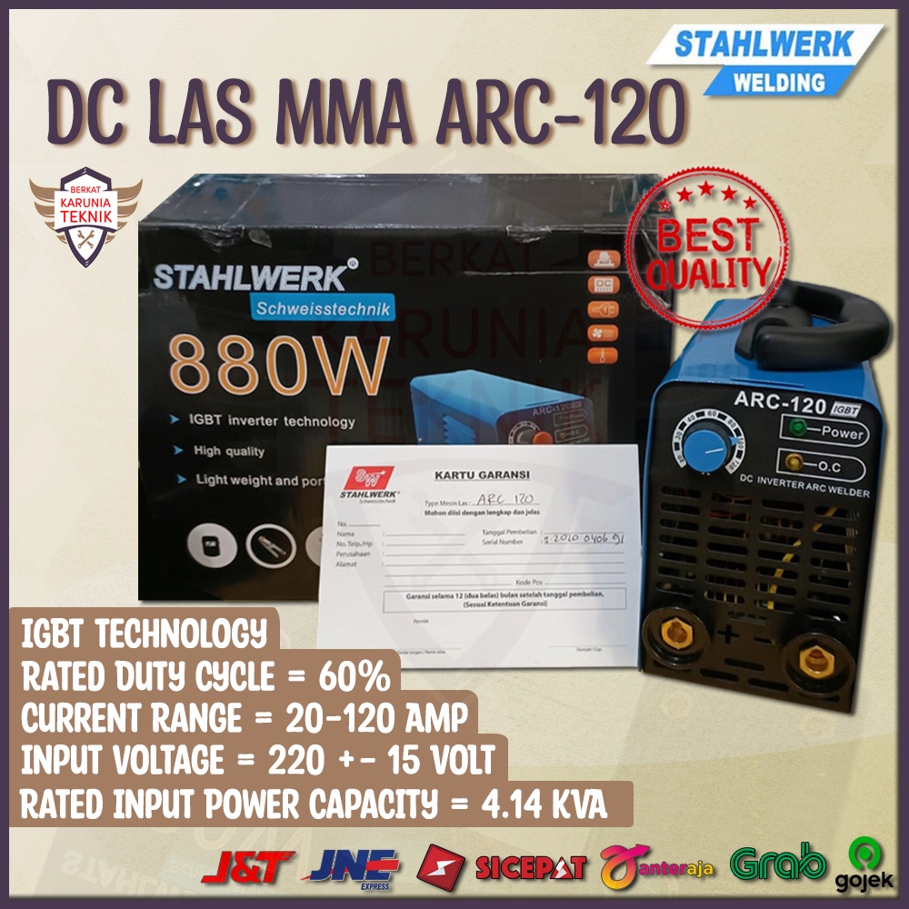 Jual Mesin Las Stahlwerk ARC-120 MADE IN GERMAN | Shopee Indonesia