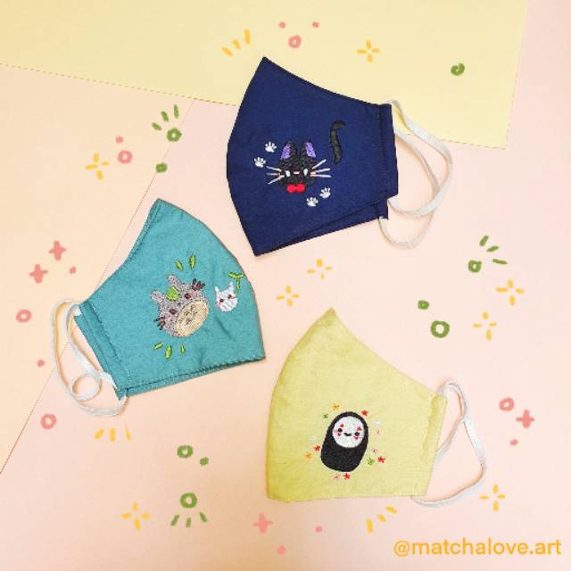 Jual Ghibli Mask Bundle | Shopee Indonesia