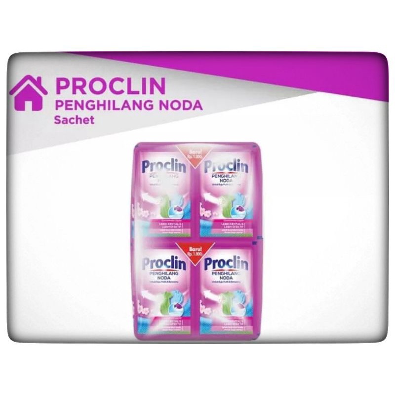 Jual Proclin pemutih pakain 1pcs | Shopee Indonesia