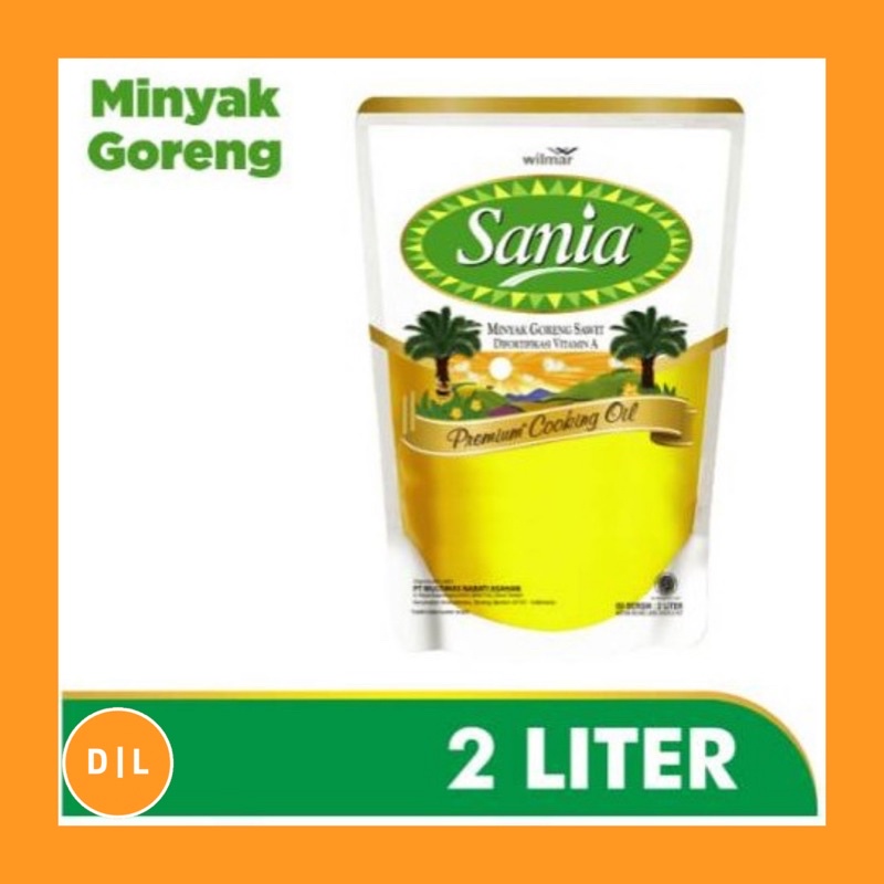 Jual Minyak Goreng Sania 2 Liter / Sania 2 ltr | Shopee Indonesia