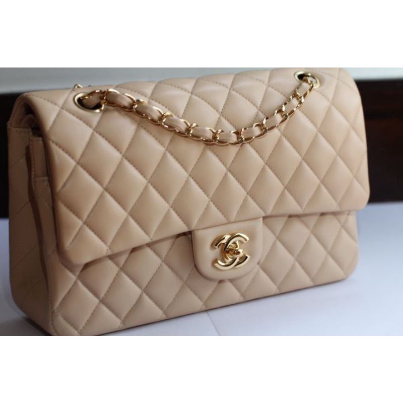 Jual Tas Chanel Classic Flap Lambskin | Shopee Indonesia