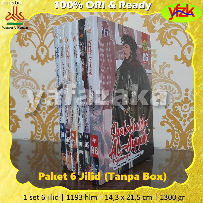 Jual Komik Shalahuddin Al-Ayyubi 1 SET - Paket Buku Pahlawan Islam Shalahudin Al Ayubi - Kisah ...