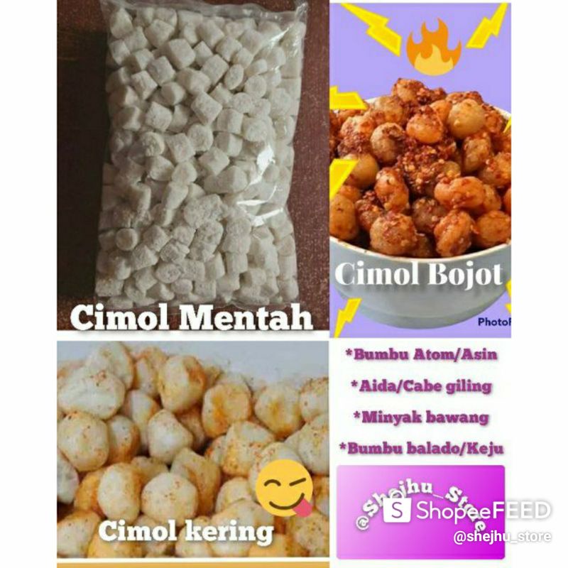 Jual Cimol Original Mentah Siap Saji Shopee Indonesia