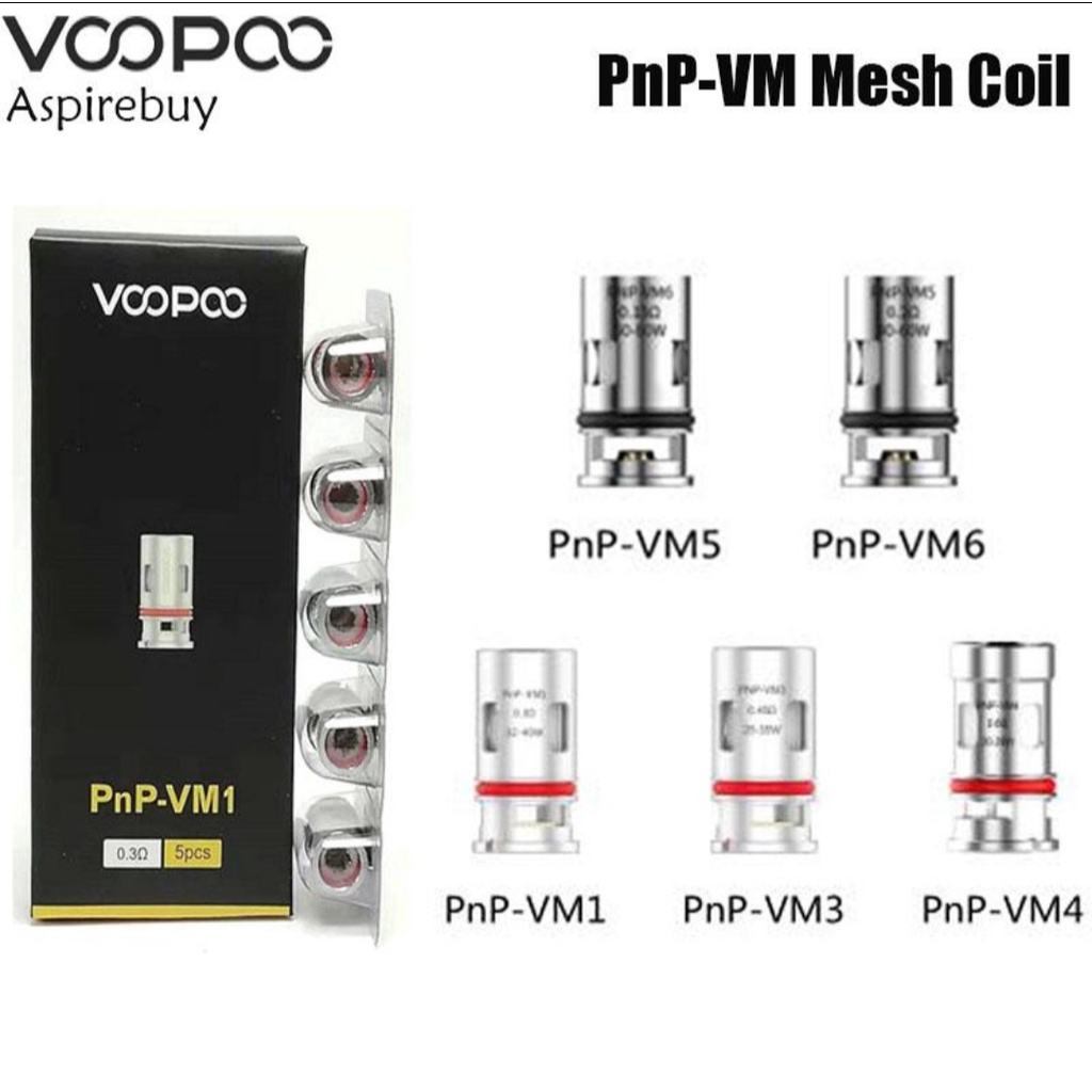 Jual OCC Vinci/Coil Vinci PNP VM1 Pnp-Vm1 0.15 ohm,0.2 ohm,0.3 ohm, dsb ...
