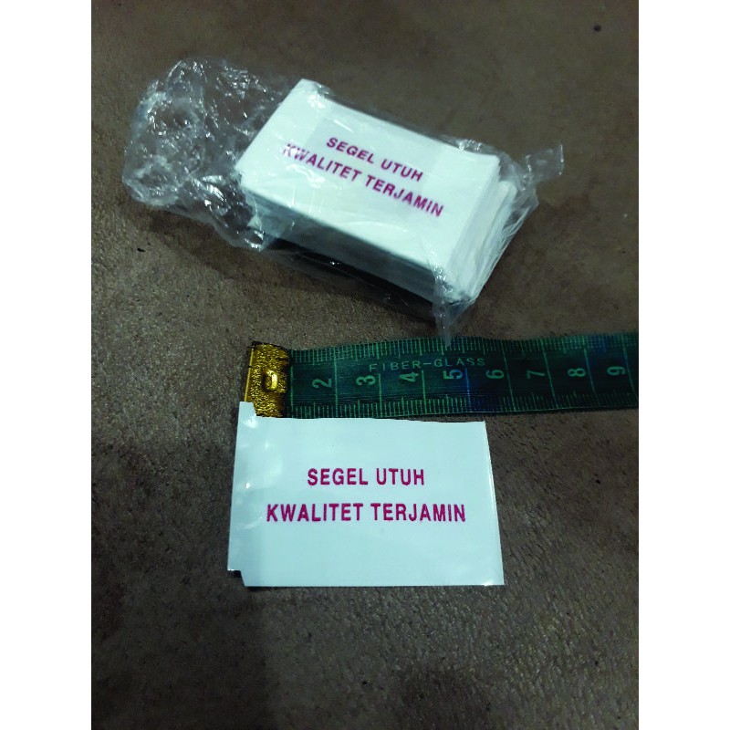 Jual Segel tutup botol ukuran standar/Segel botol aqua isi 200 pcs ...